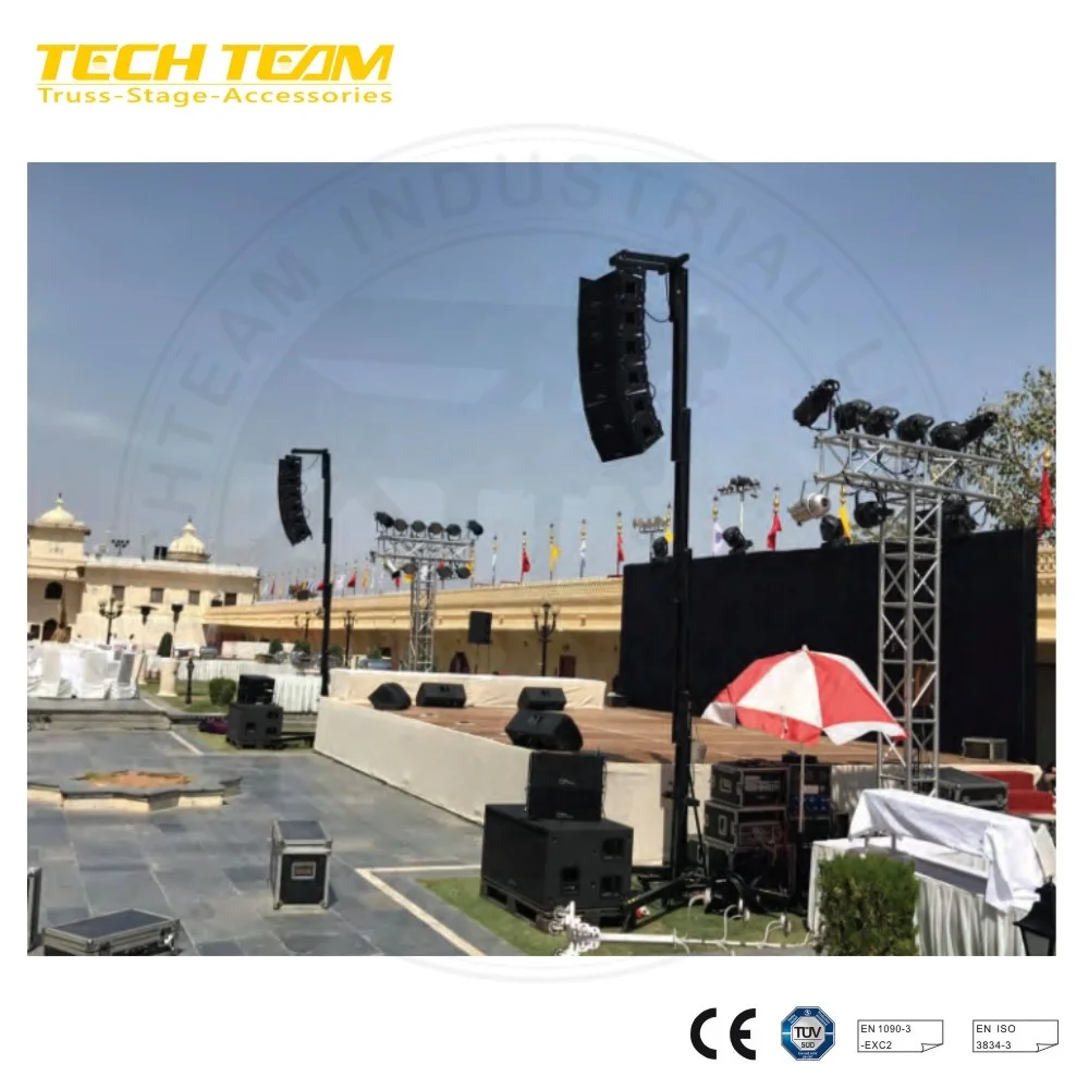 Professional Heavy-Duty Stand Speaker Lift for Line Array