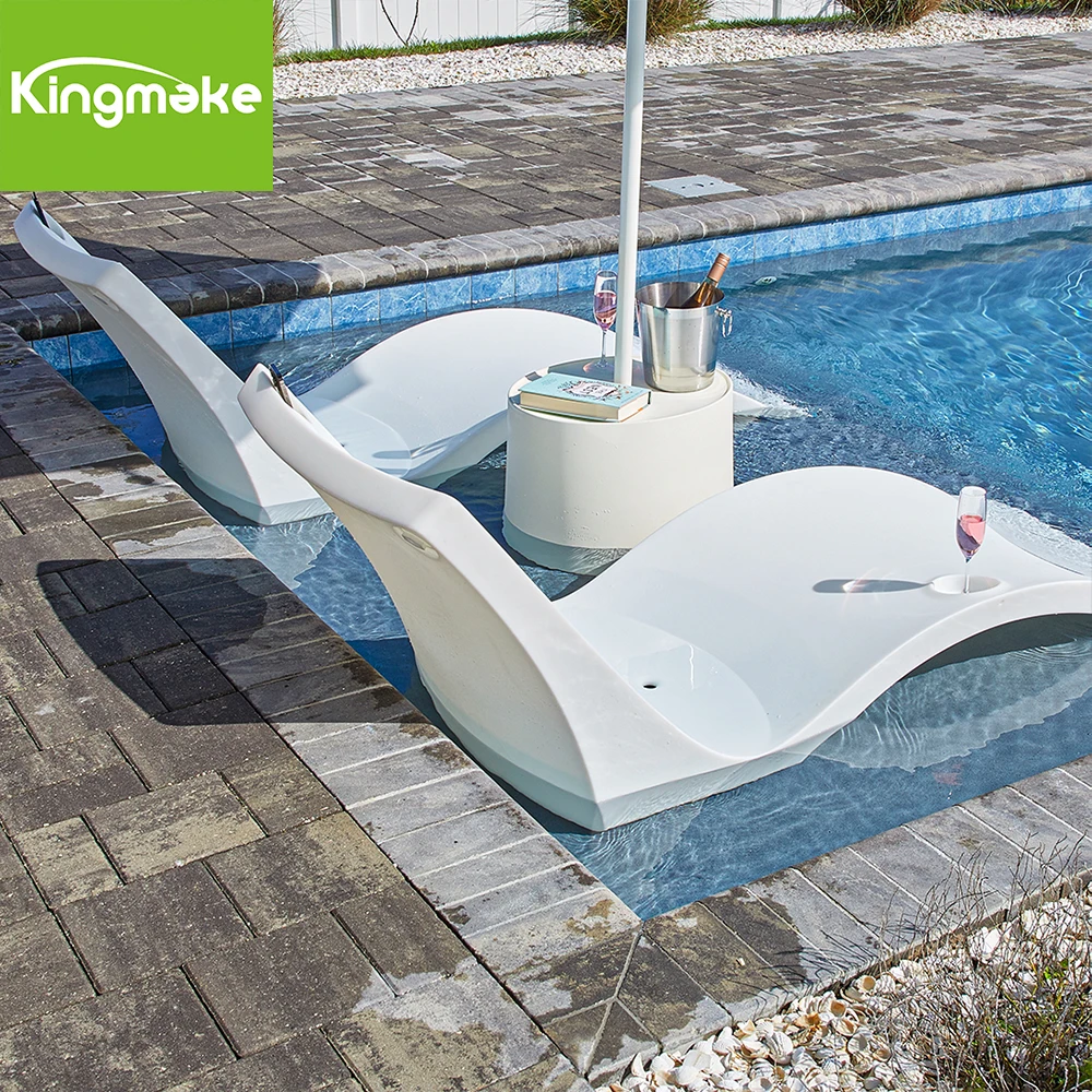 Garden Swimming Ledge Loungers - Perfect Poolside Relaxation