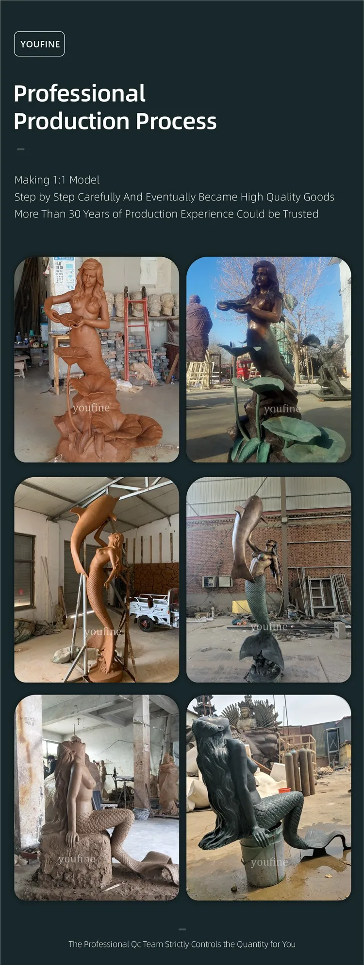 Life Size Mermaid Statues for Sale - Durable Bronze Art