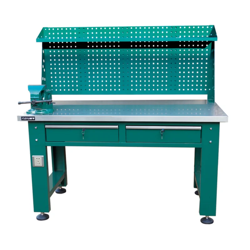 Industrial Metal Workshop Heavy Duty Work Bench Workbench Table For ...
