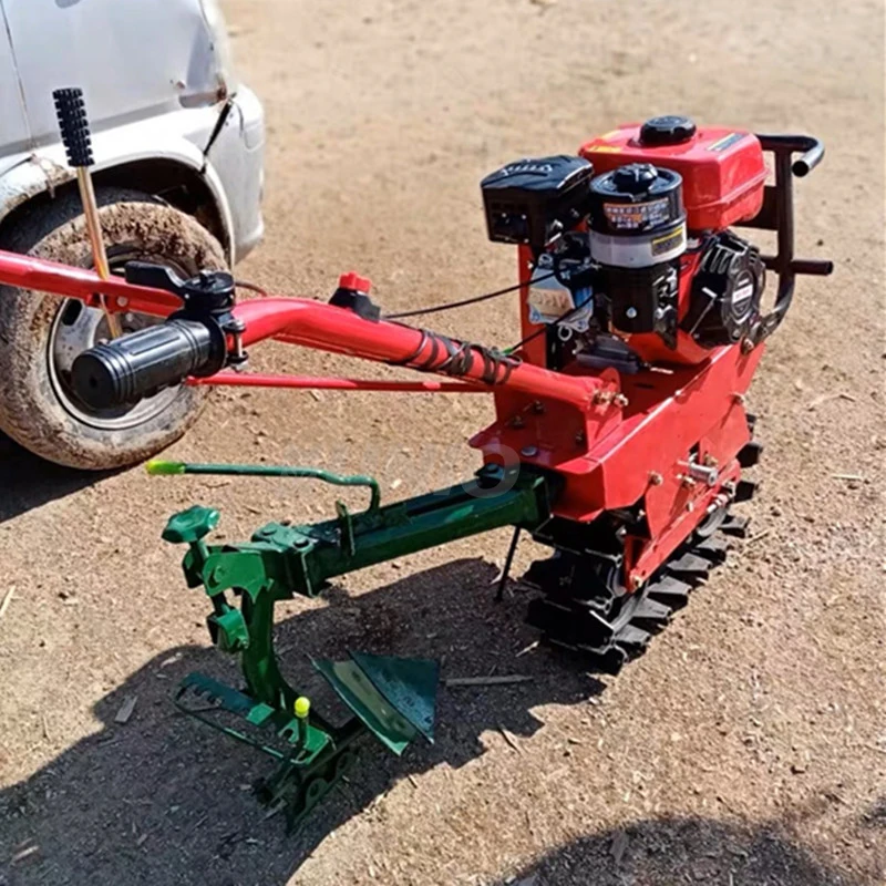 Small Plough Machine Cultivator Gasoline and Diesel Engine Mini Self ...
