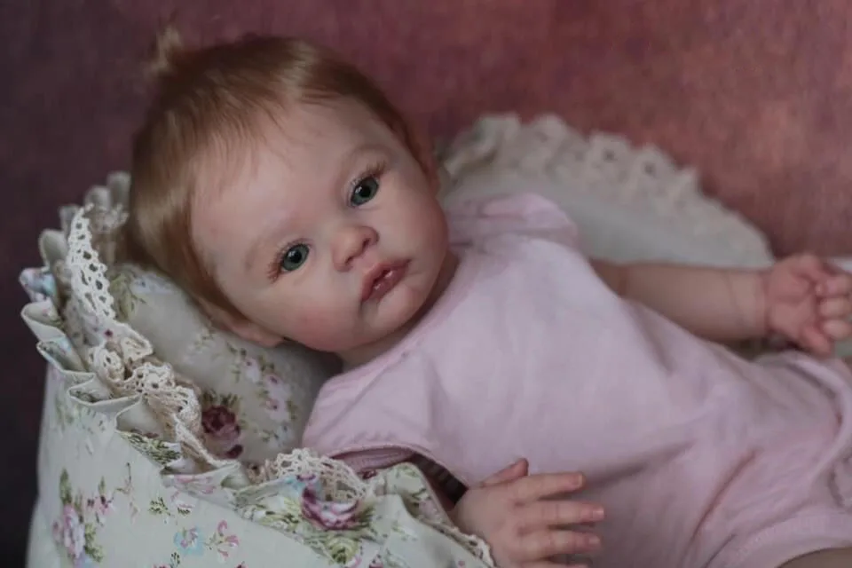 Jusmarvel Newborn Baby Girl Reborn Doll Meadow Soft Cuddly Body ...