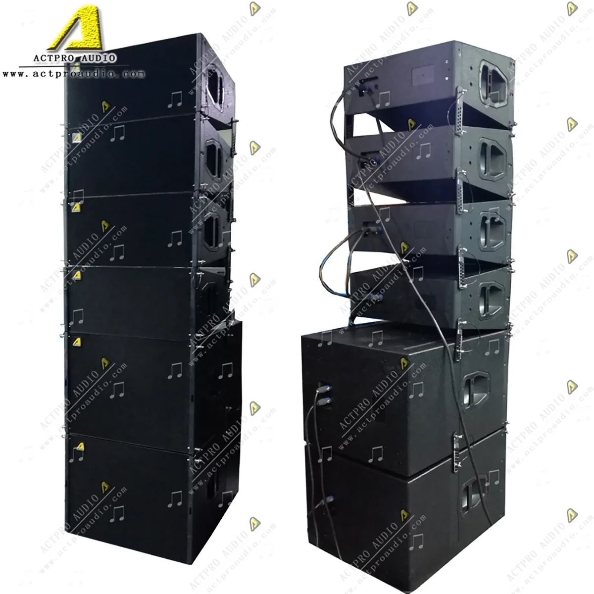 Q1 Line Array Speaker 10 Inch Pro Sound Three Way Loudspeaker Compact ...