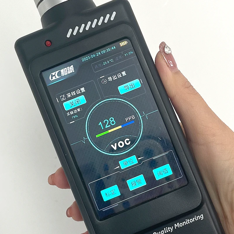 High Accuracy CO2 TVOC Gas Detector - Formaldehyde & Benzene