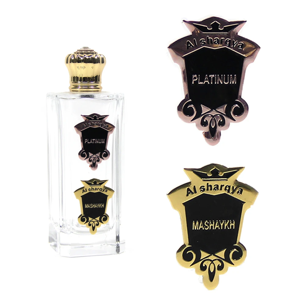 High Quality Big Letter Perfume Glass Bottle Brand Logo Handmade 3d ...