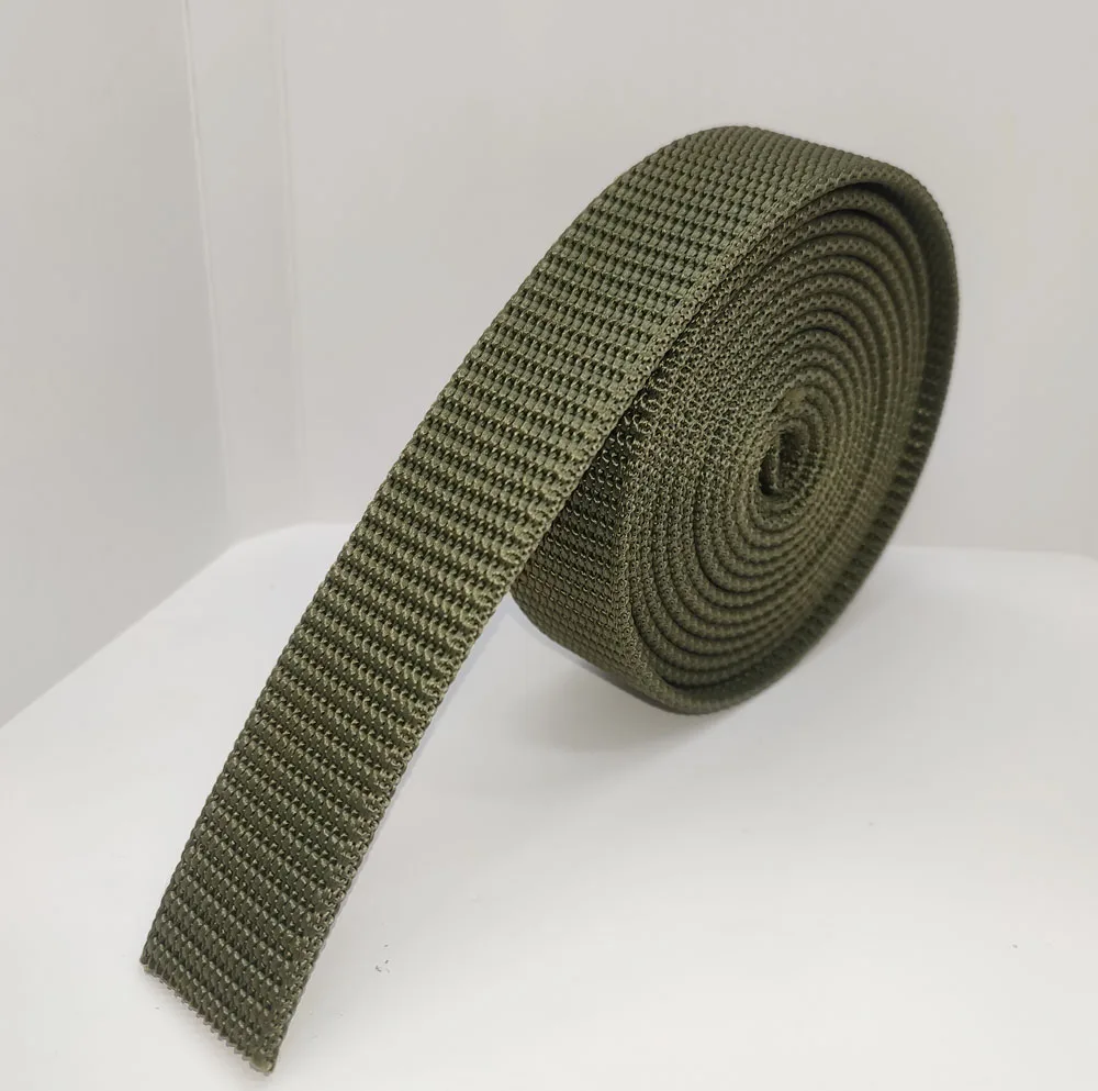 32mm Webbing Belt Fabric Rolls - Customizable Polypropylene