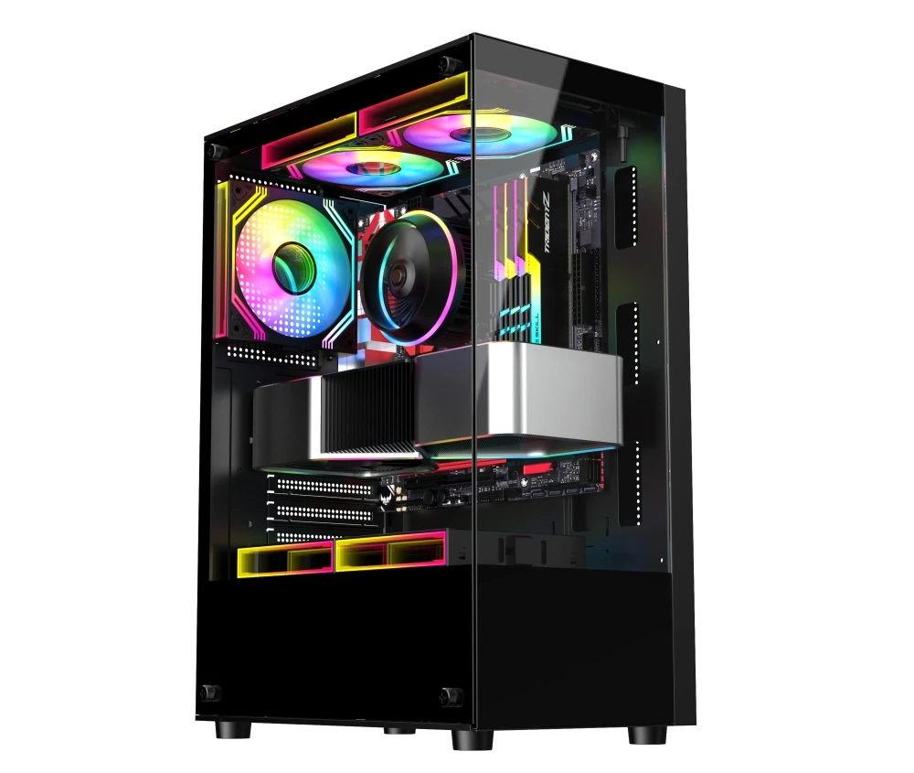 Power Train New Arrival PC Computer Case Computer Gaming Casing PC ...