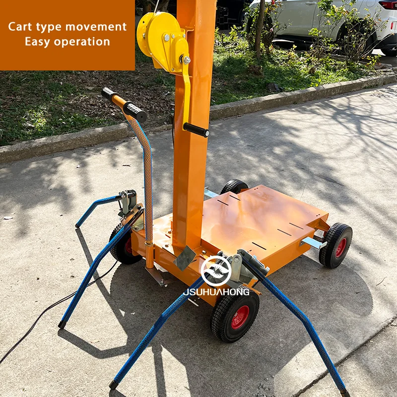 Good Pushcart Type Lunar Lamp 5M Tall Lift Mast Led Light Mobile ...