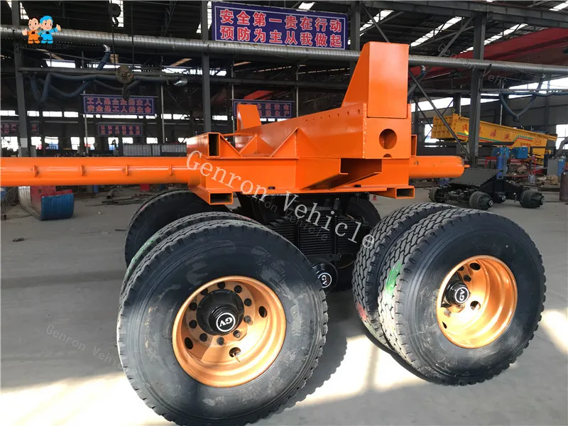 2 Axles Wood Timber Transport Trailer - Durable & Efficient