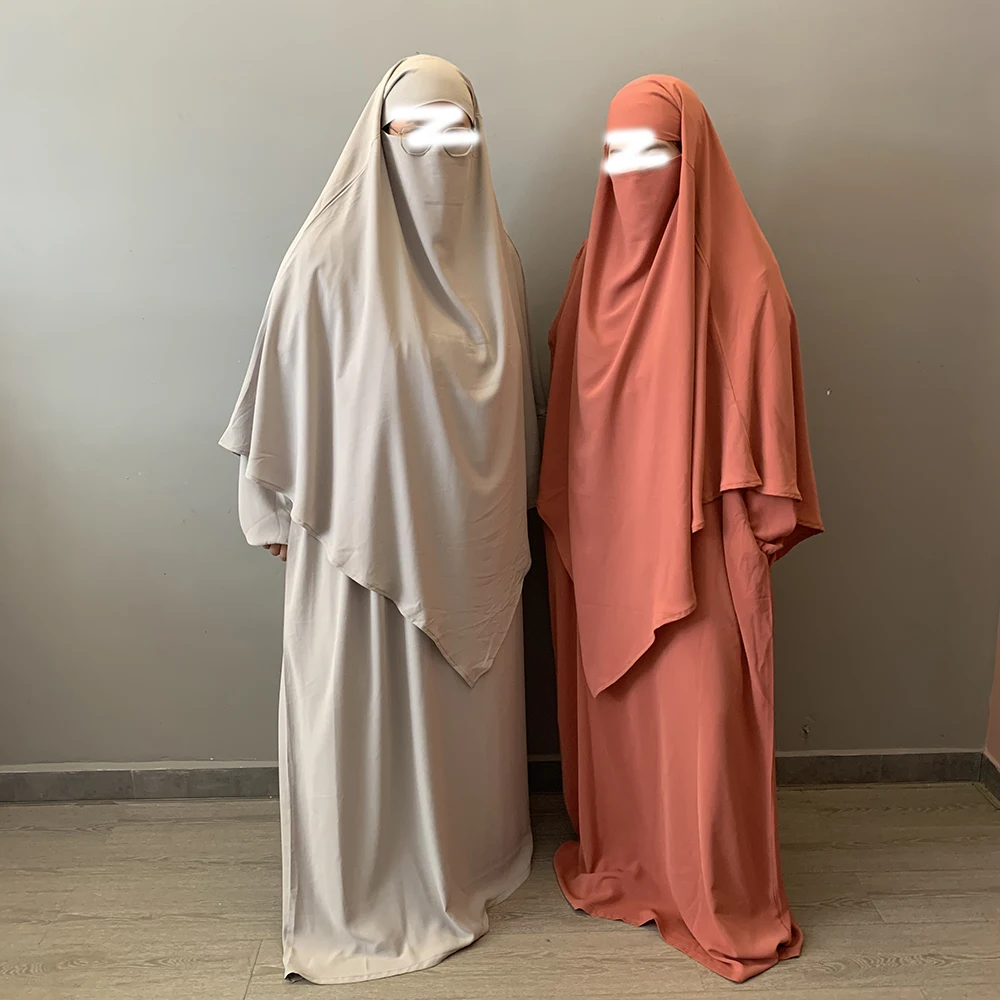 Custom Newest High Quality Jilbab Modest Nida Khimar Abaya Muslim ...