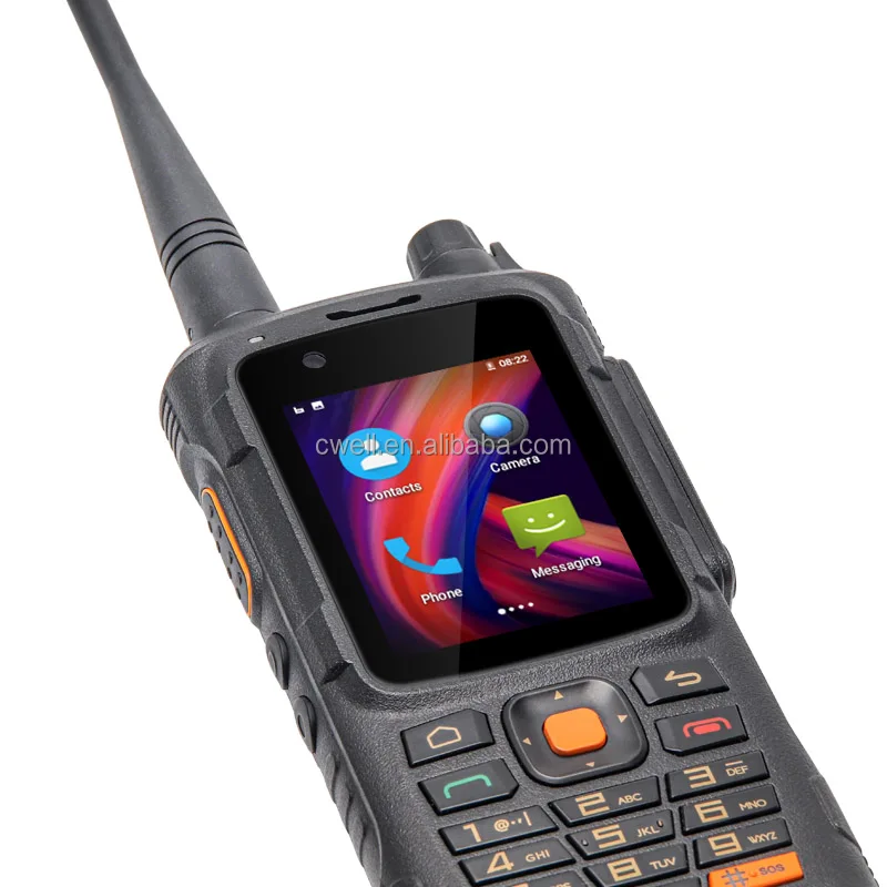 Uniwa A1 Pro Rugged Walkie Talkie Phone Android Portable 2w Dmr ...