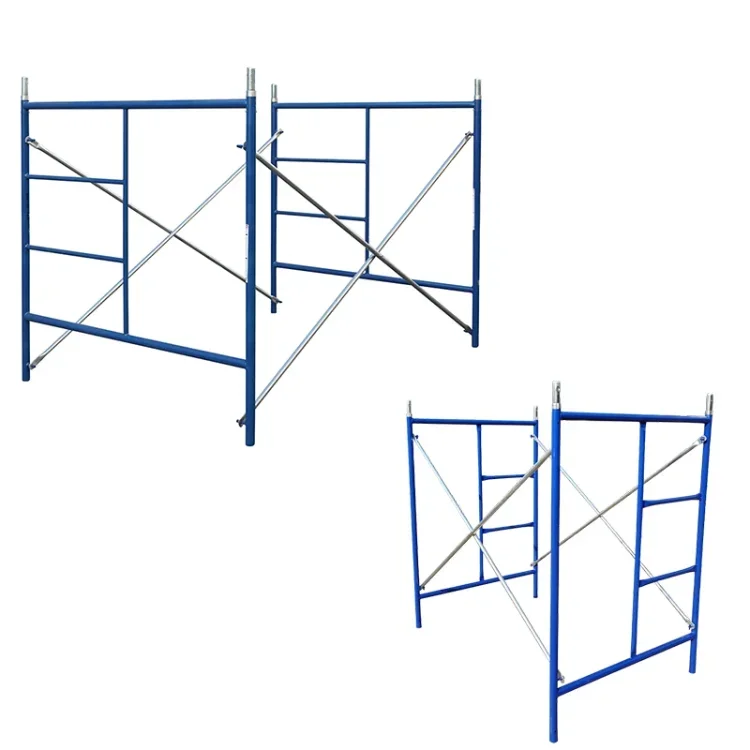 China Metal Ladder Frame Scaffolding Building Material For Construction ...