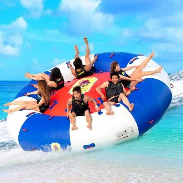 Team Building Inflatable Aqua Park - Durable & Customizable