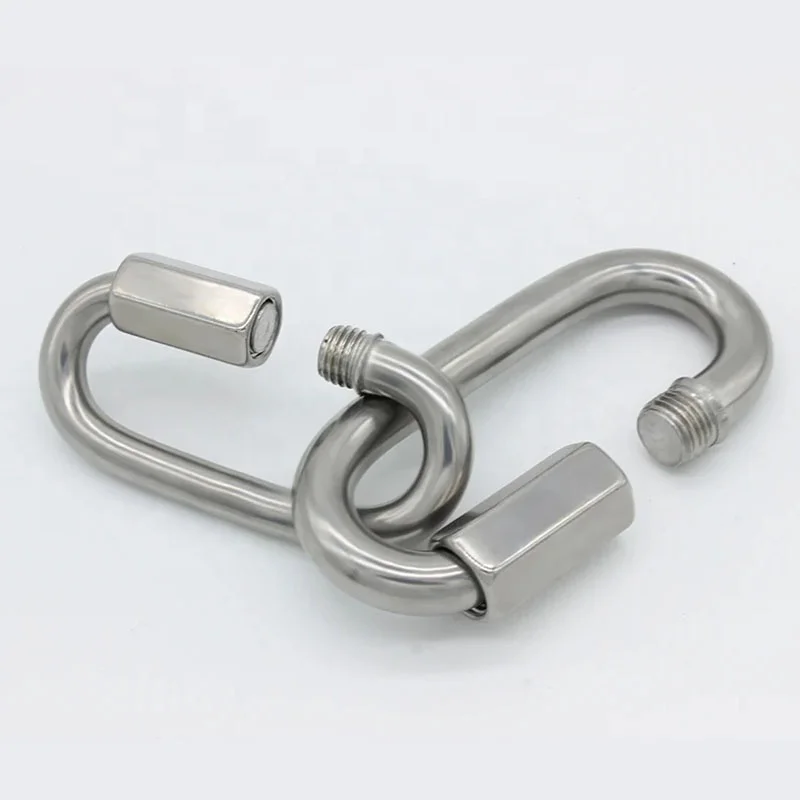 Custom Mini 304 316 Stainless Steel Rigging Chain Rope Rapid Links ...