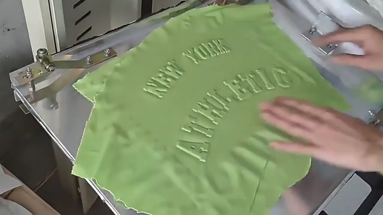 Oem Clothing 300 Gsm Heavy Cotton Tee Custom Logo Printing 3d Embossed ...