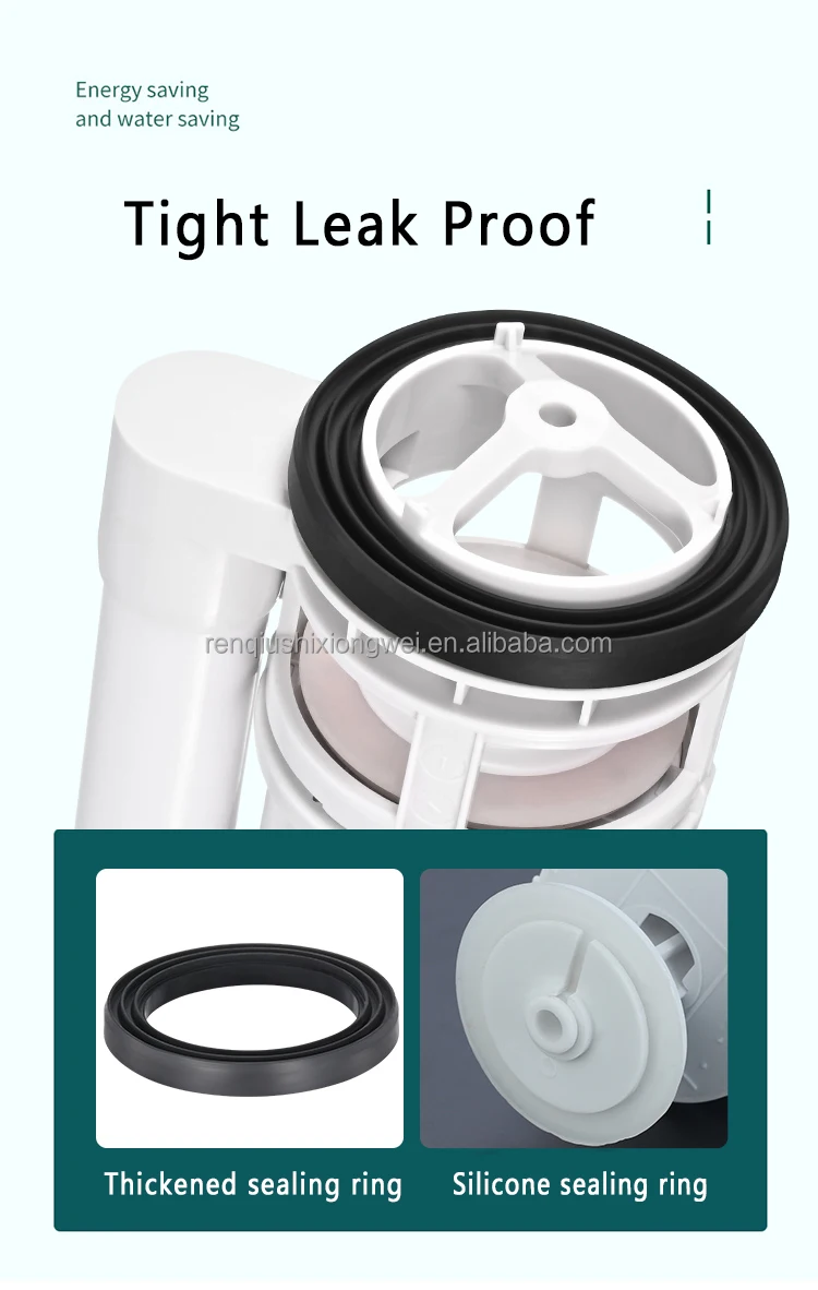 Toilet Dual Flush Valve With Push Button Toilet Fill Valve Dual Flush ...