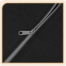 8-Piece Beige Fabric Storage Divider Zipper Folding Drawer ...