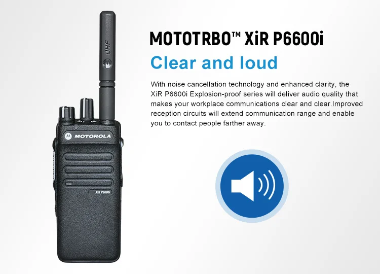Professional Two-way Radio Explosion Proof Walkie-talkie P6600i ...