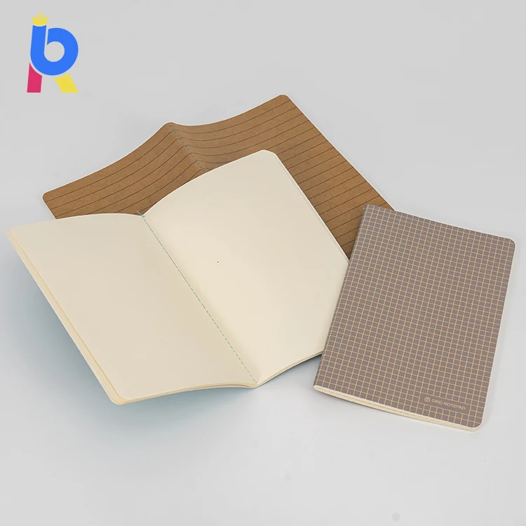 Customized Art Paper Laminated Cover Notebook Dotted Journal Perfect ...