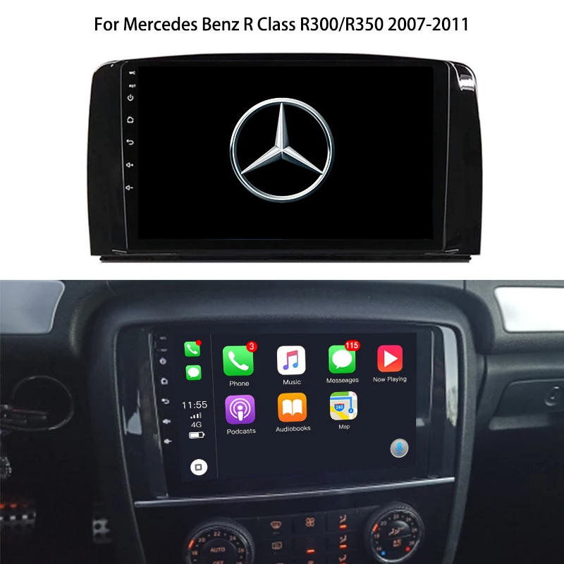 Autoradio Android Radio for Mercedes Benz R-Class R Class W251 R280 ...