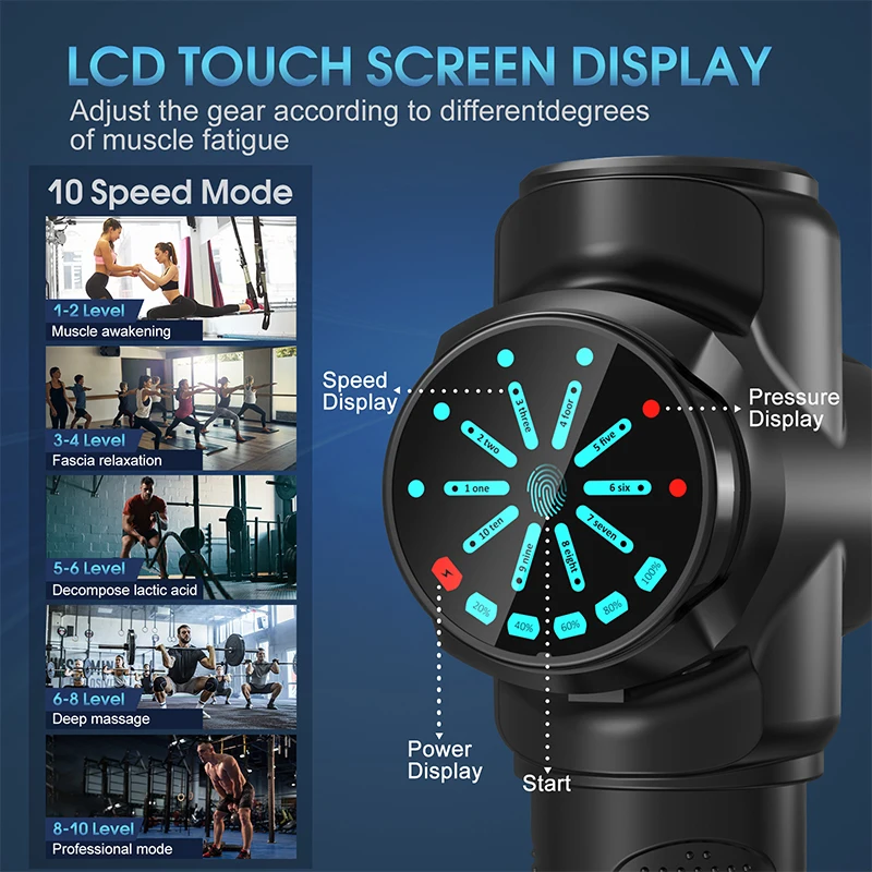 High Quality Fascial Muscle Leg Multifunctional Massager High Speed ...