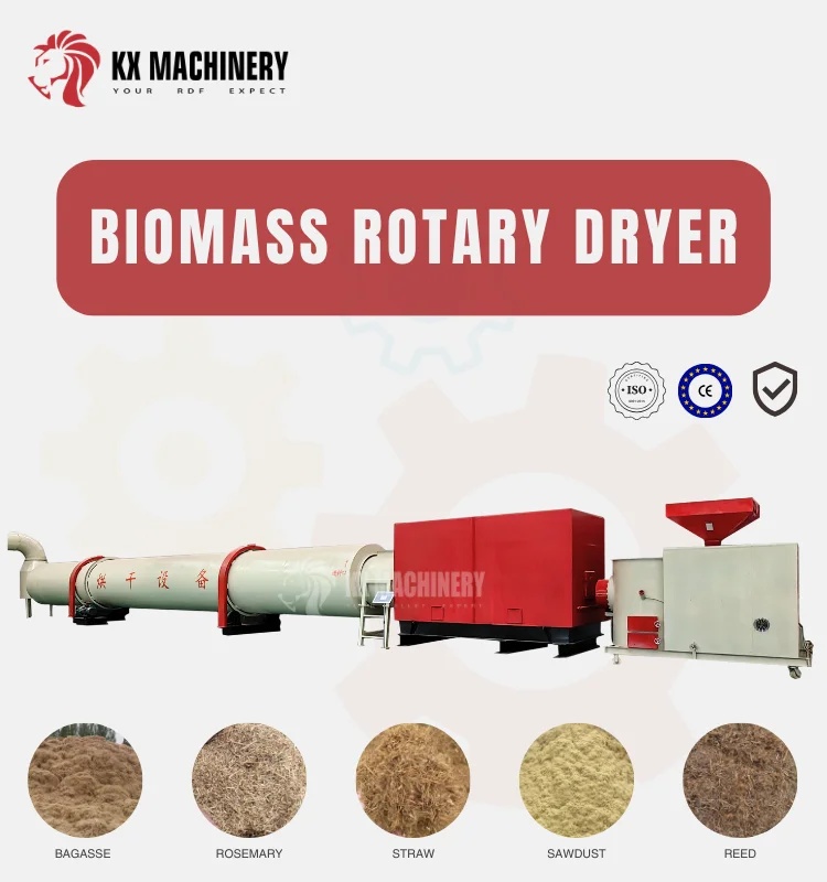 New Biomass Bagasse Dryer Efficient And Reliable Machine For Drying ...