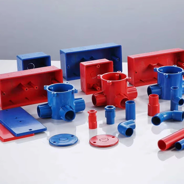 Jis Tis Electrical Plastic Pipe Fittings Pvc Equal Tee Socket Conduit ...