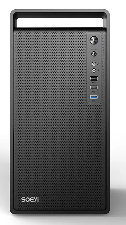 Pc Gaming Cpu Cabinet Rgb Casing Gabinete Gamer Custom Matx Mid Tower ...