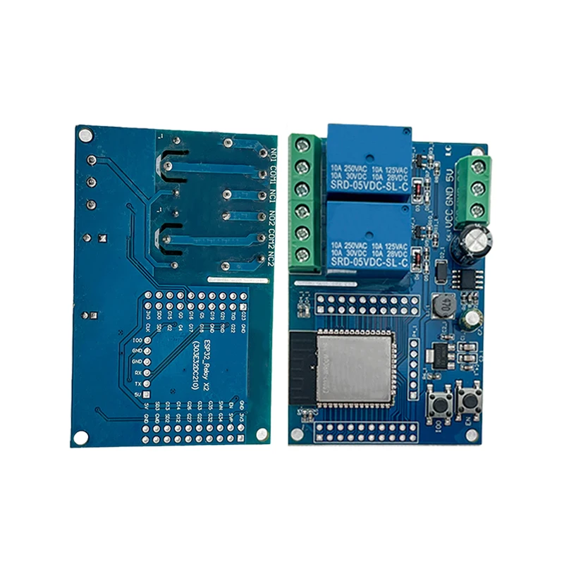 Esp32 2 Channel 5v Relay Module 4m Byte Flash Large Capacity ...