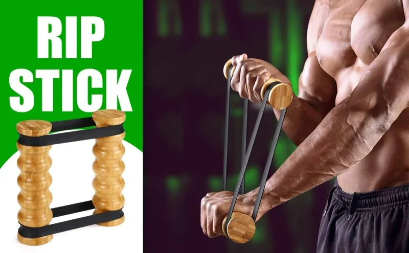 Rip Stick Chest Workout Equipment - Adjustable Bands