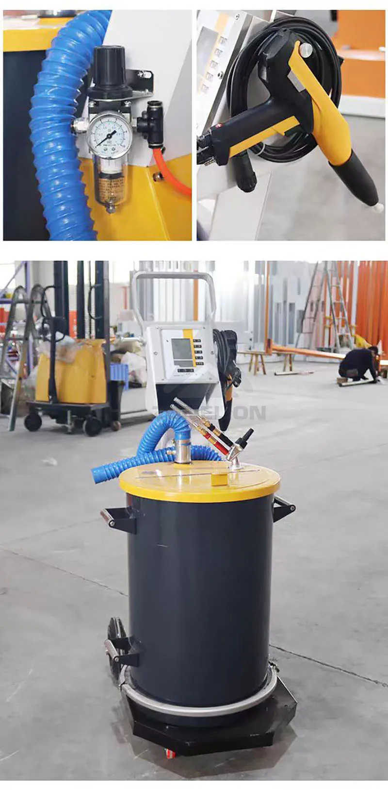 Powder Coating Machine Electrostatic Powder Coating Extruder Machine ...