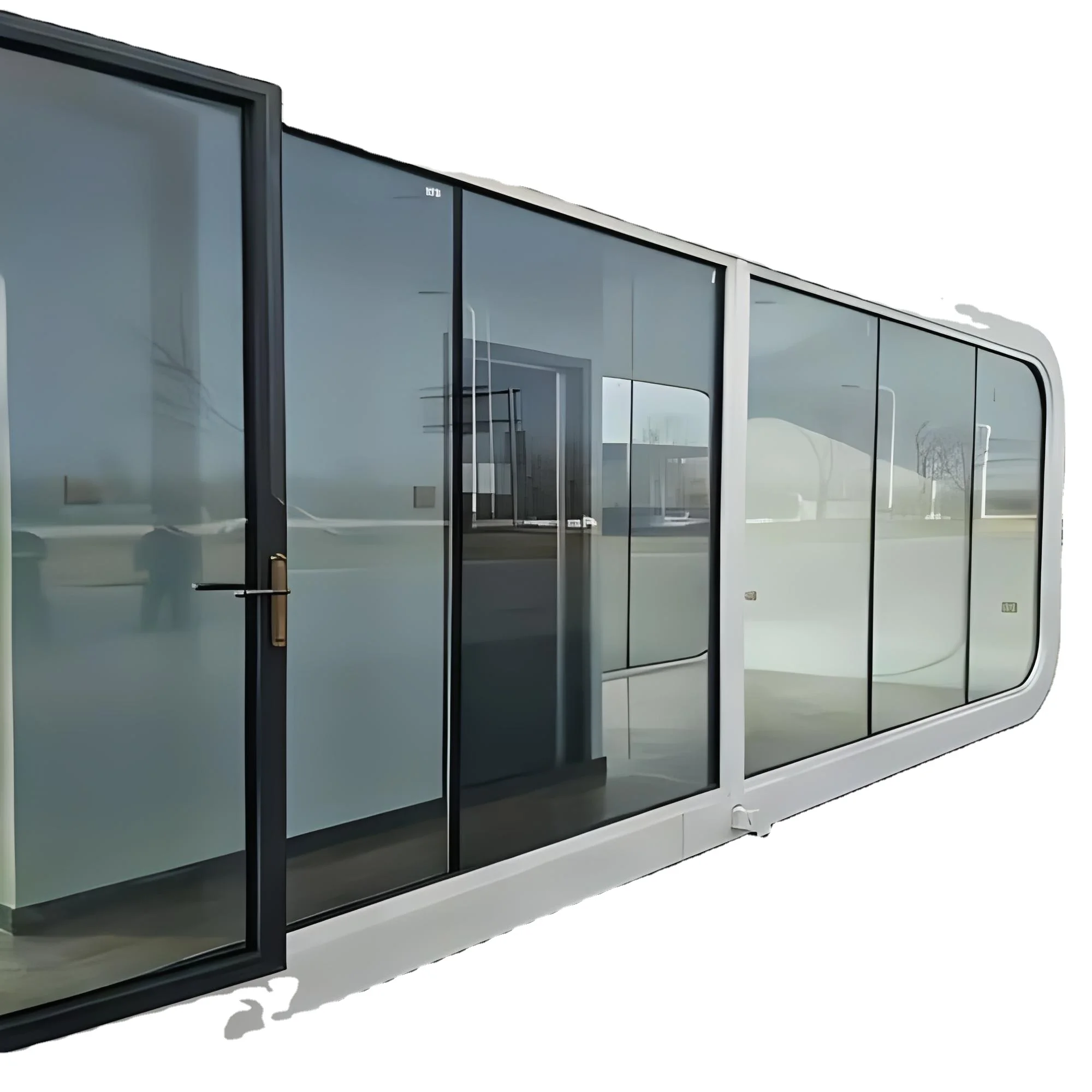 Standard Capsule Aluminum Prefabricated House Modular Prefabricated ...