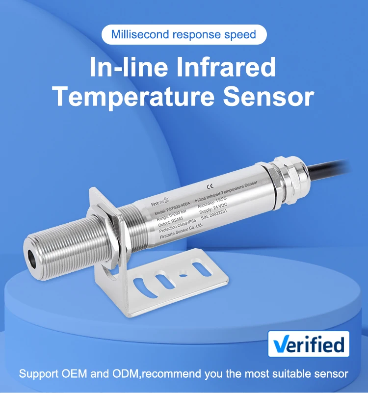 Fst600-400a Non Contact Temperature Transmitter Industrial Infrared Temperature Sensor Infrared ...