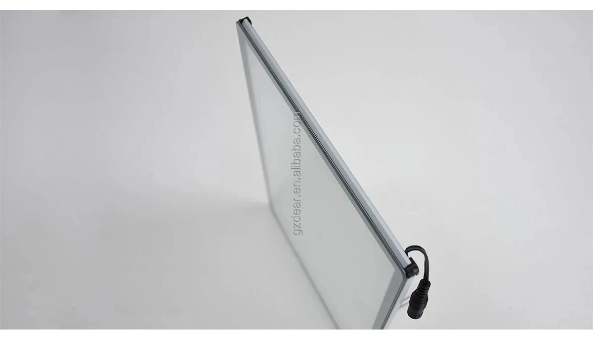 Fast Food Cafe Slim Light Box Led Frame Advertising Menu Board Display ...