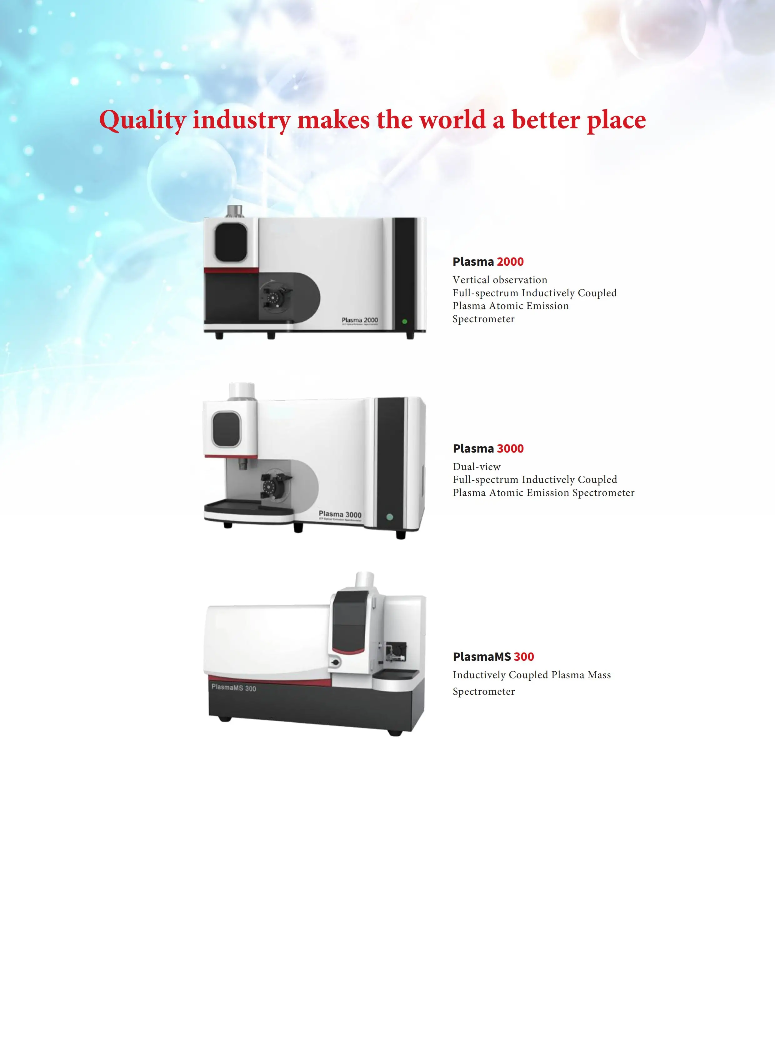 Icp1500 Optical Emission Icp-oes For Metal Analysis Icp-ms Ms Icp Test ...