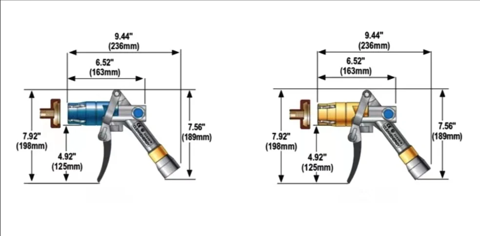 Four Claws LPG Gas Automatic Nozzle for Fuel Gas Station LPG Gun for ...
