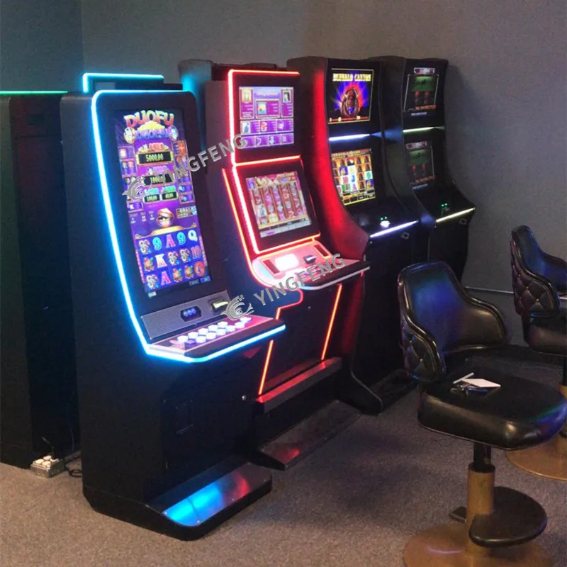 43inch Metal Cabinet Curve Wooden Cabinet USA Skill Game Machine