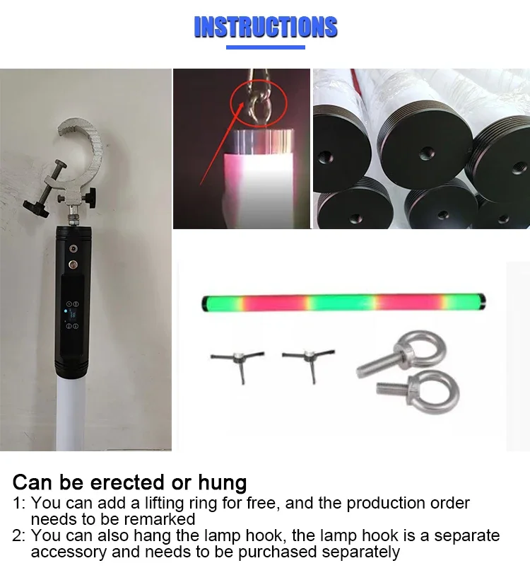 High Quality Astera 360 Degree 10x Fp1 Titan Tube 72w Battery Operated ...