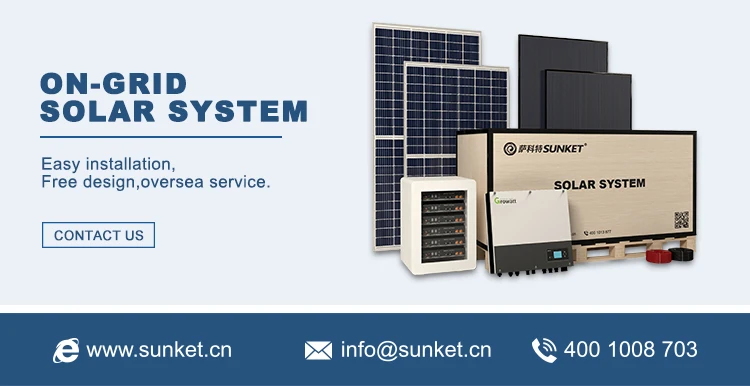 Sunket Best Design 48v 50ah Lithium Battery 5 kw Solar System Lithium ...