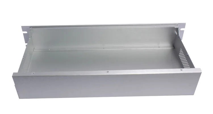 Custom Aluminum Amplifier Chassis - 19 Inch Rackmount Case