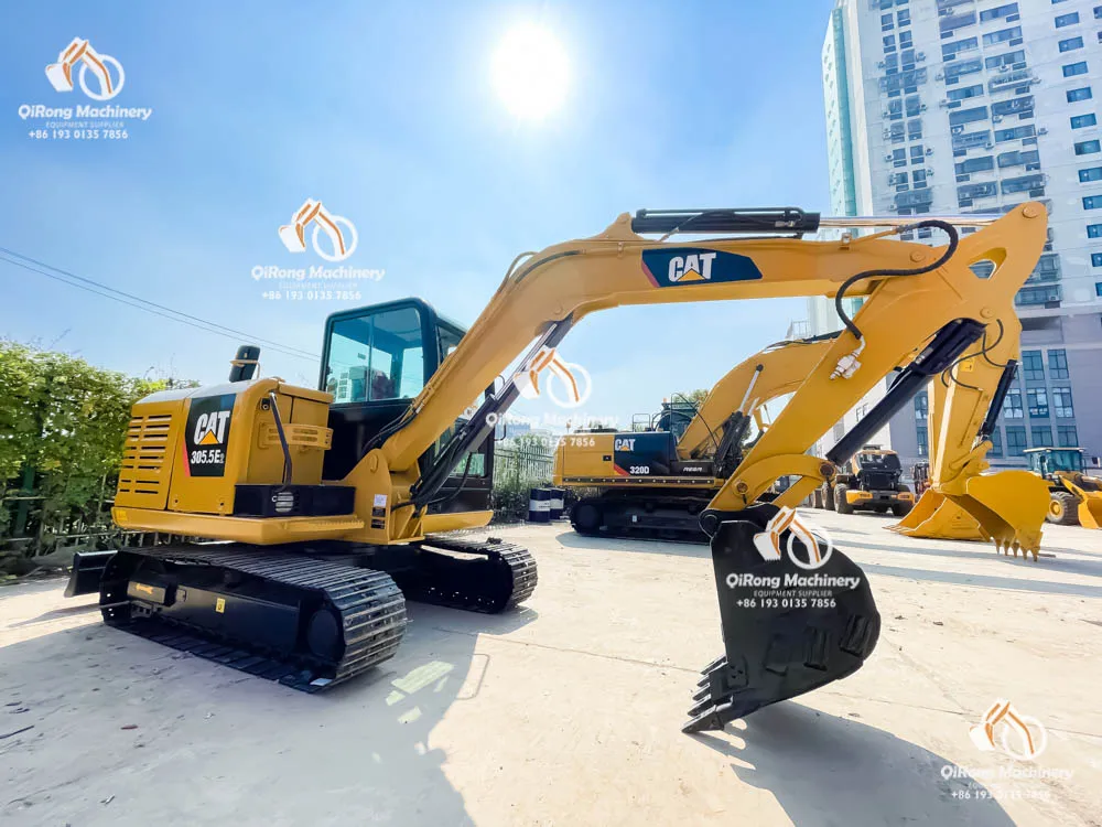 Manual Excavator Cat305.5e Caterpillar Machinery Cat305.5e2 Excavator ...