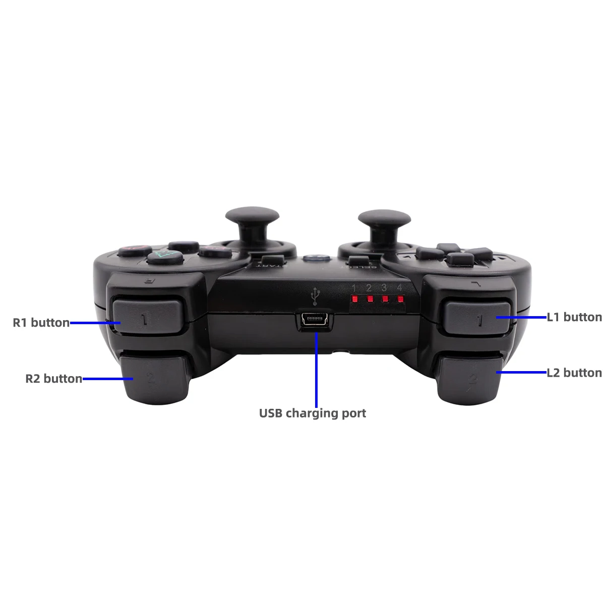 Ps3 Wireless Bt Gamepad Multi-color Console Game Controller For ...