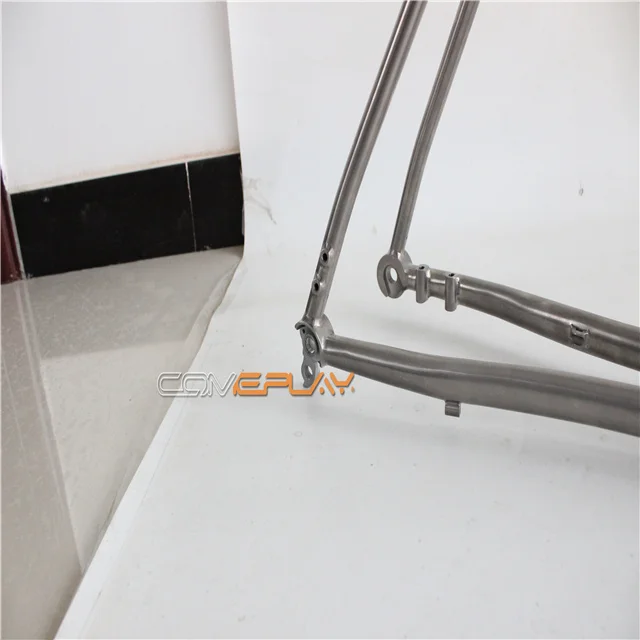 Titanium Gravel Bike Frame Offroad Bike Rahmen 700c * 45 Reifen - Buy ...