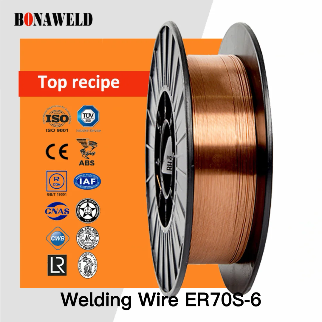 Bonaweld Superarc Copper-coated Co2 Solid Mig Welding Wire Aws Er70s-6 Mig Welding Wire For Mild ...
