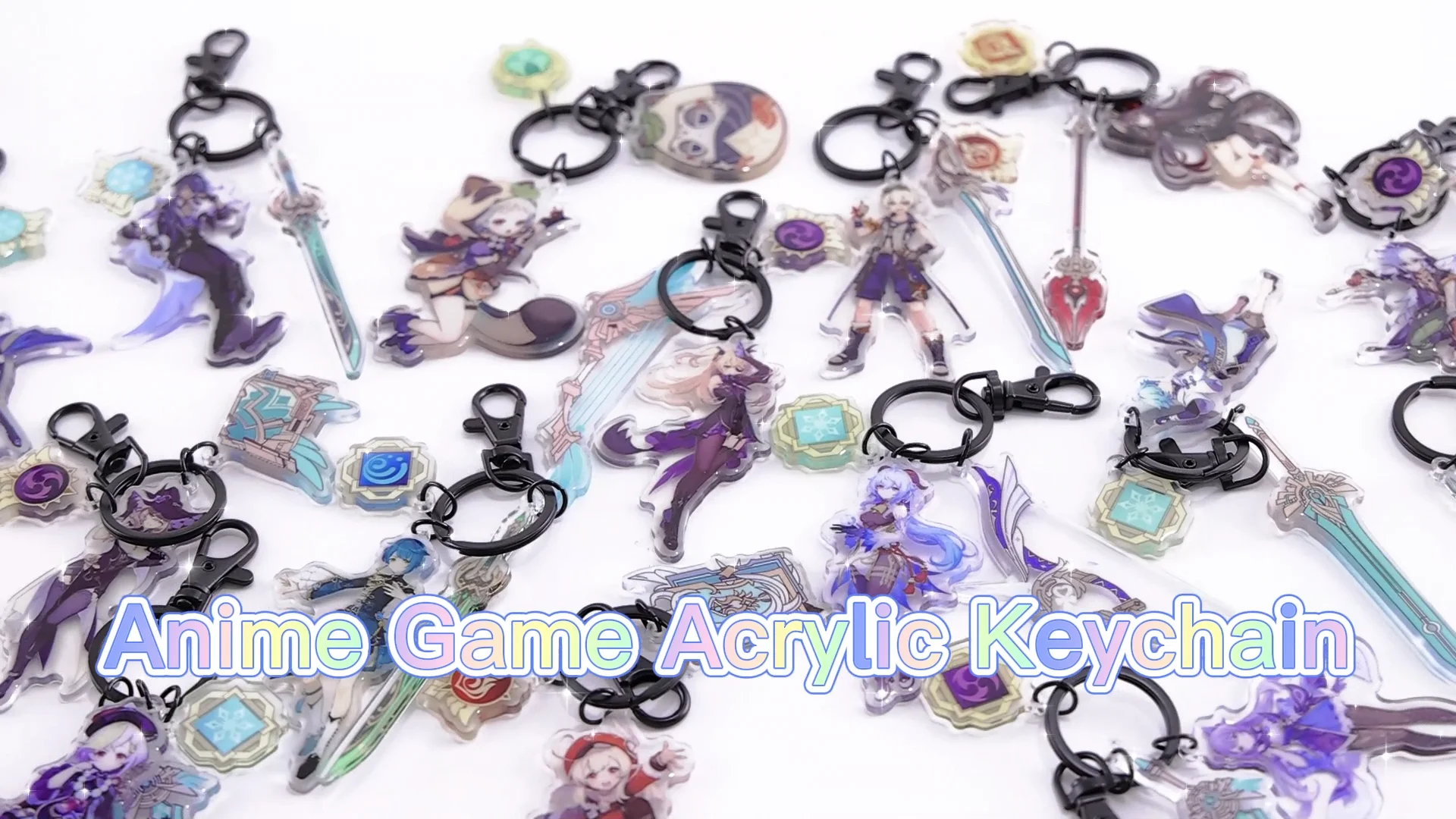 Genshin Impact Kaedehara Kazuha Barbara Gunnhildr Acrylic Anime ...