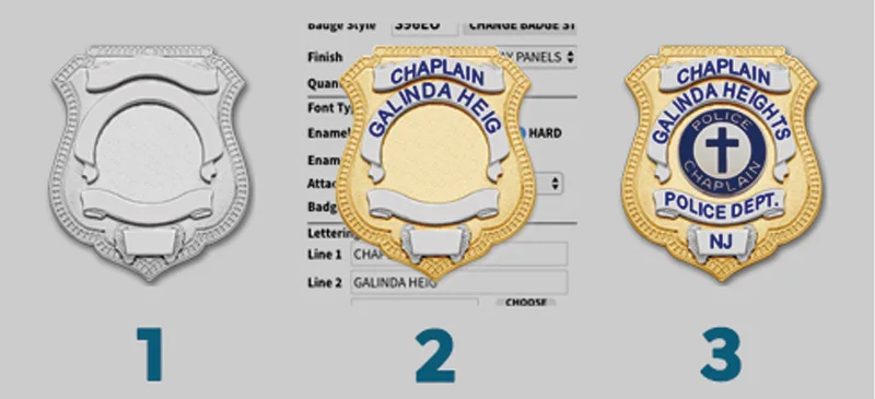 Wholesale Event Security Forces Badges Metal Blank Custom Insignias De ...