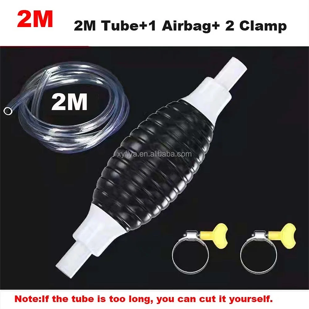 High Flow Siphon Hand Pump For Gas Gasoline Petrol Diesel Oil Liquid ...