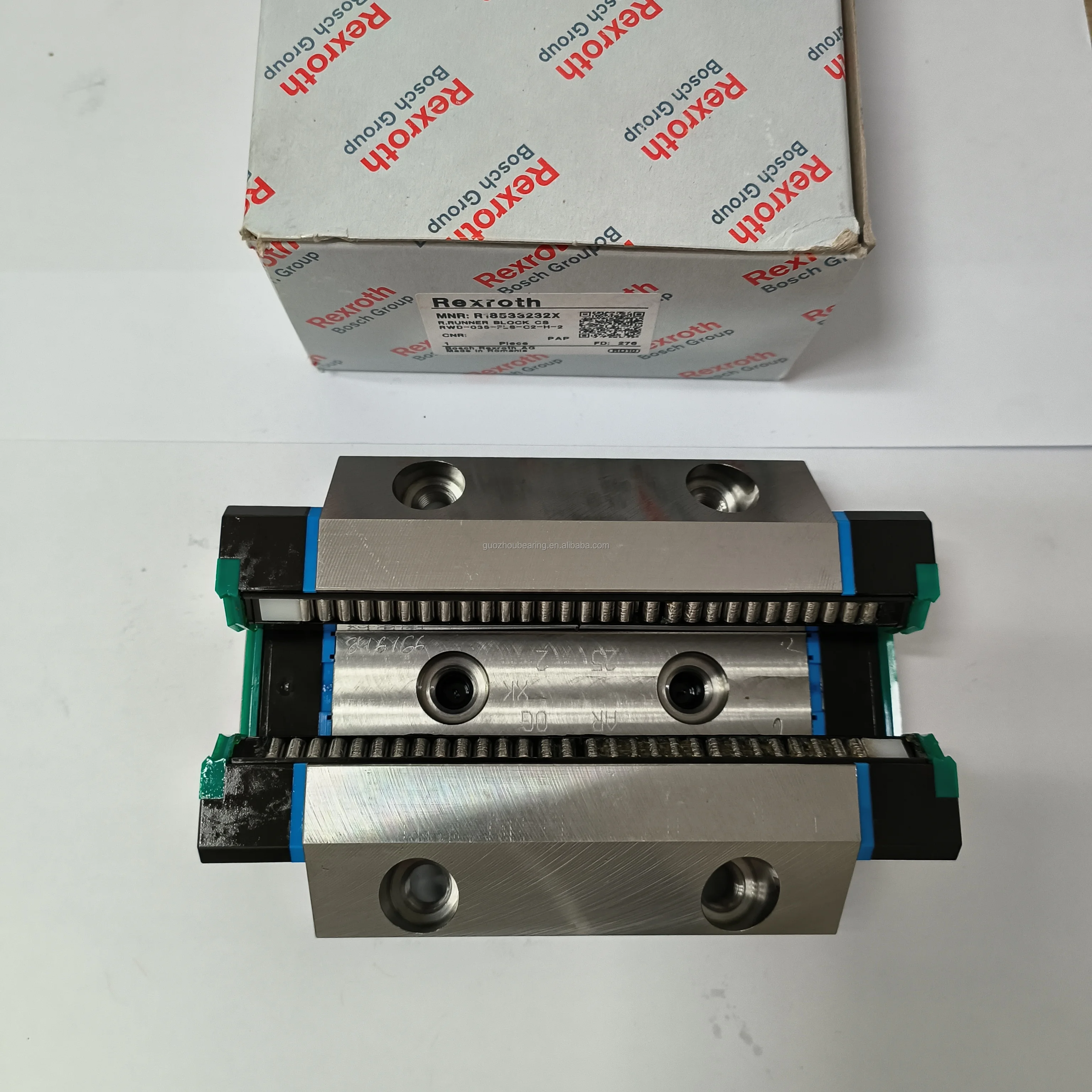 Rexroth Brand Linear Guide Rail Block Bearing R18533392x Linear Guides ...
