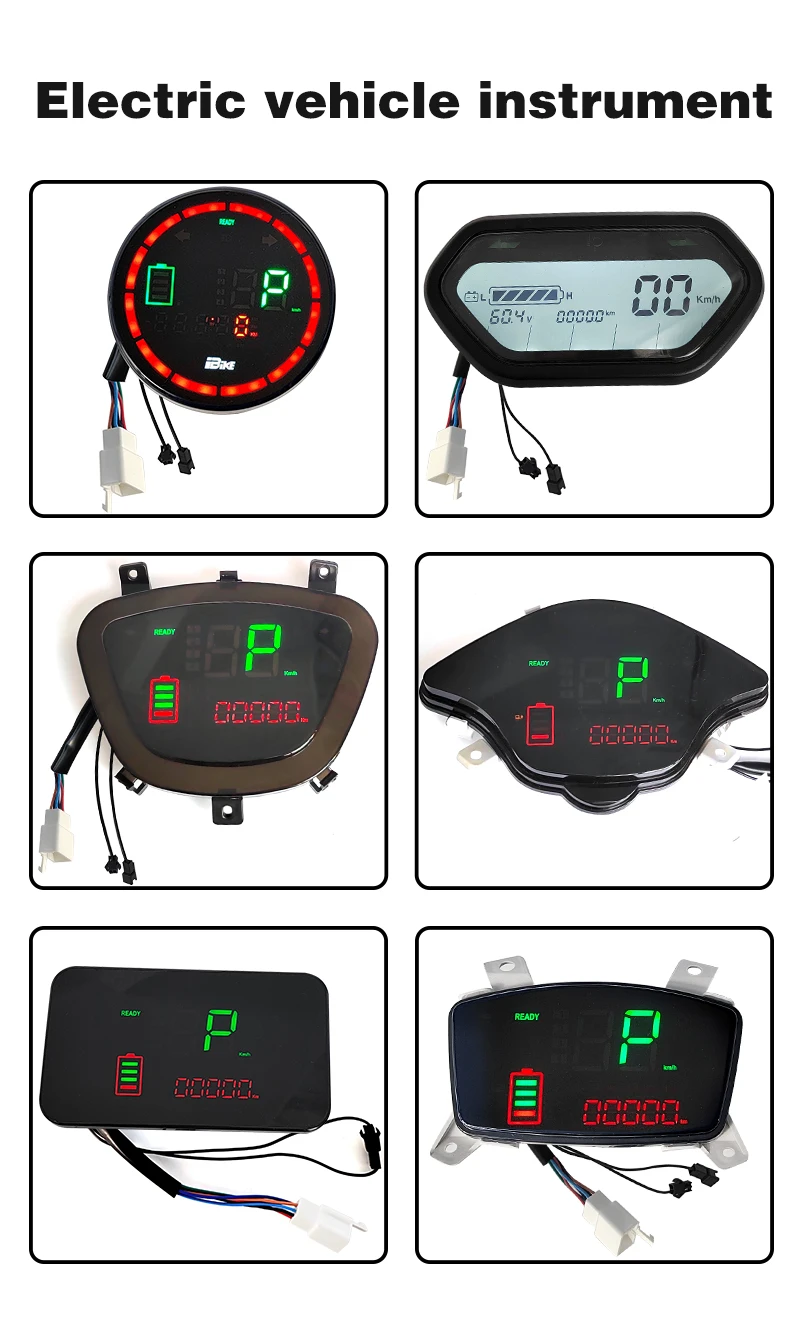 Speedometer for Electric Scooter - Digital Odometer