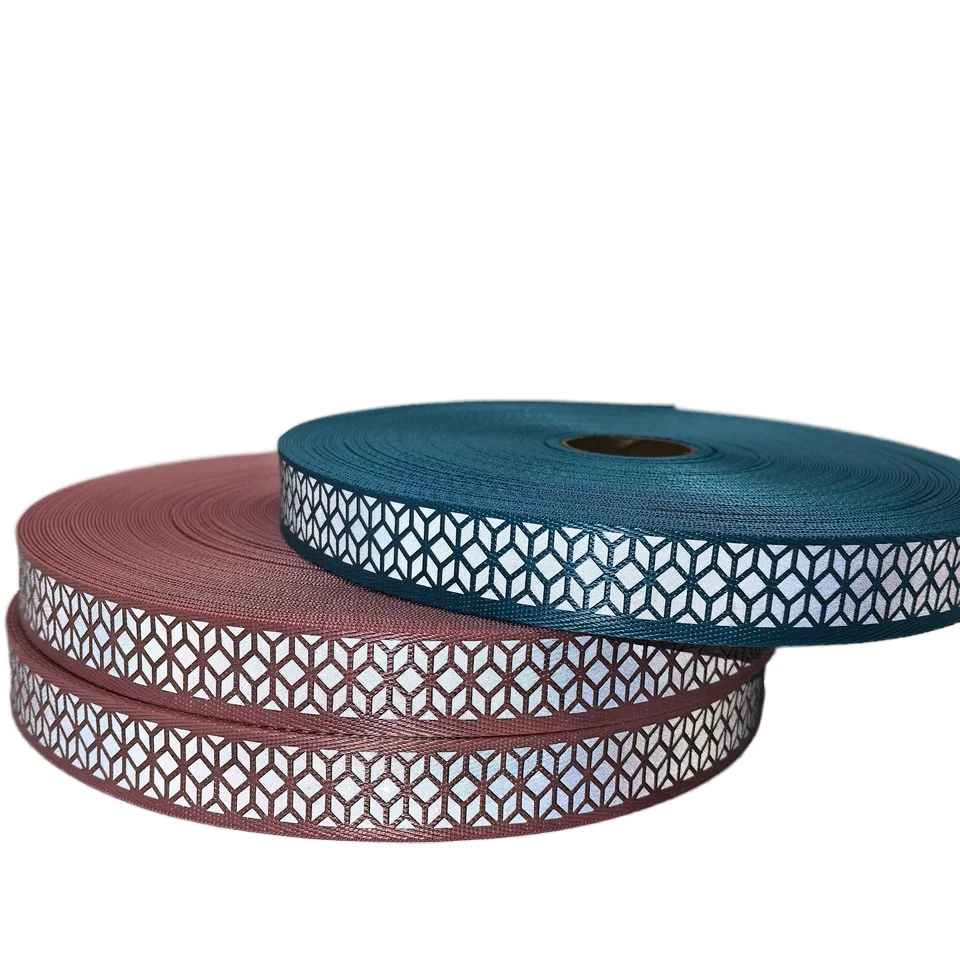 WeiGuang Laser Grid Reflective Webbing Sew-On Reflective Fabric Tape ...
